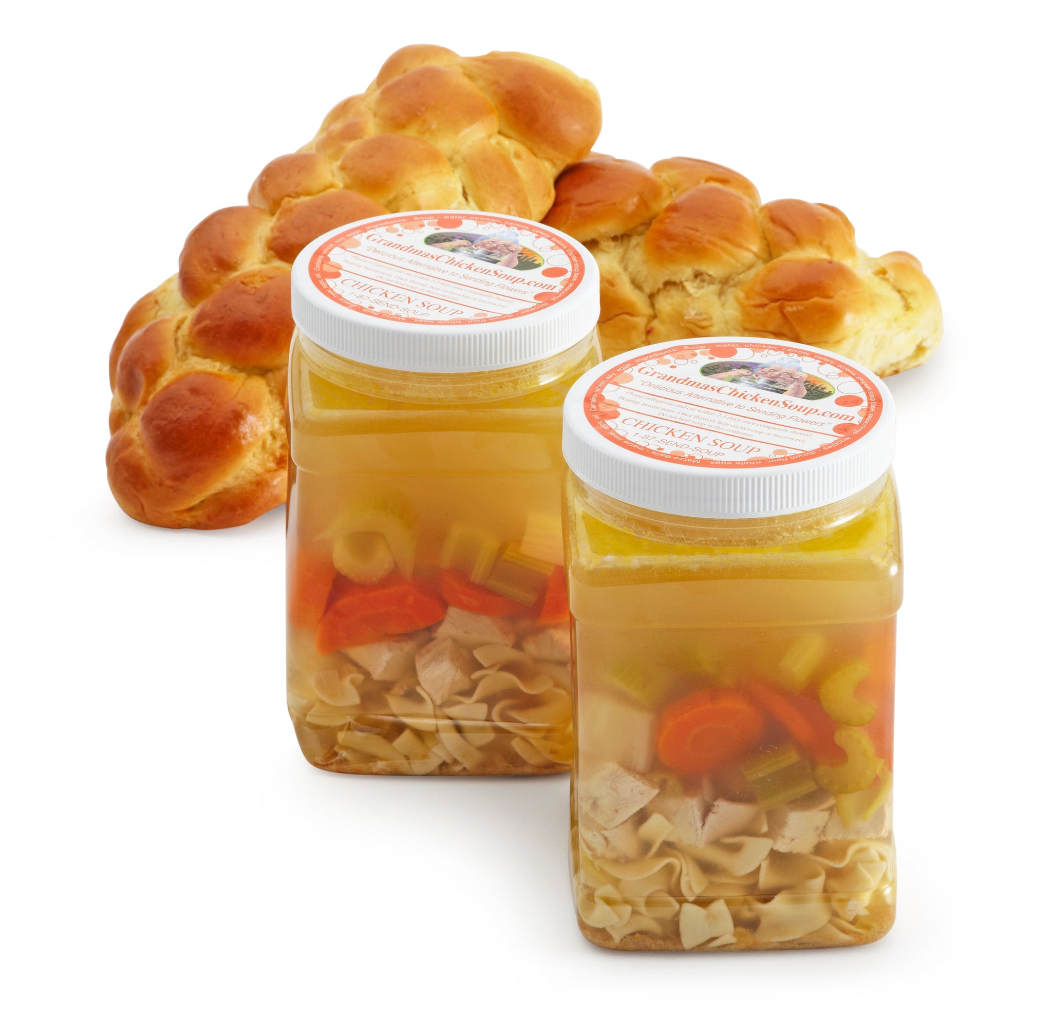 Family Soup and Bread Meal – Grandmas Chicken Soup